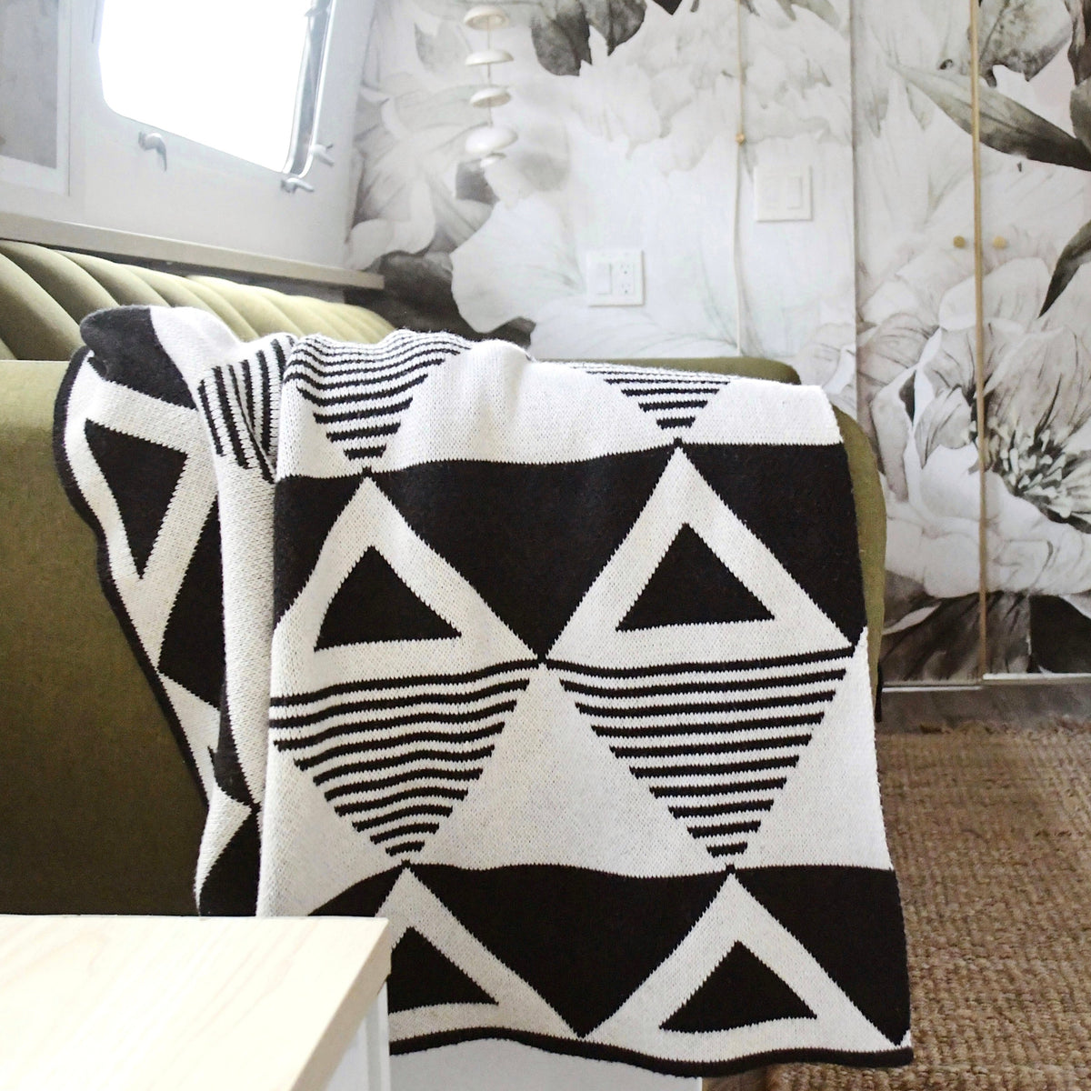 Envie Recycled Cotton Throw Blanket | Seek & Swoon | Eco-Friendly ...